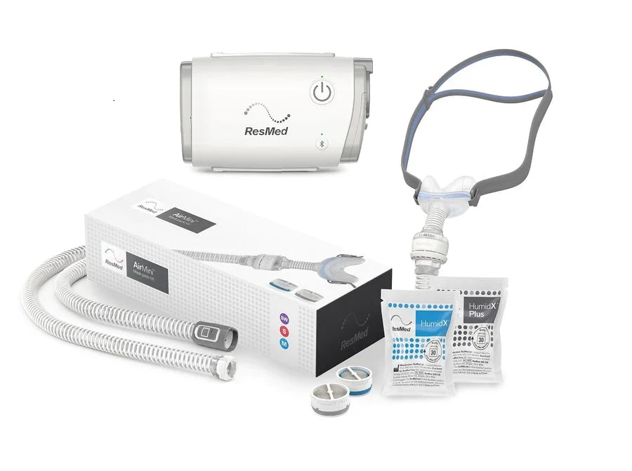 AirMini™ Mask Setup Pack with AirFit™ N30 Nasal CPAP Mask – Omnia Santé